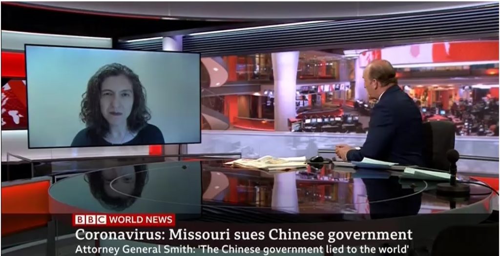 Chimène Keitner: “Don’t Bother Suing China for Coronavirus” - UC Law ...