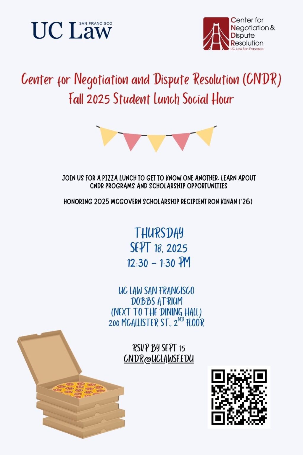 CNDR Fall 2025 Student Lunch Social - UC Law San Francisco (Formerly UC ...